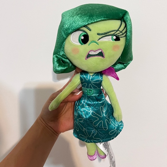 Disney | Toys | Disney Pixar Inside Out Disgust Plush Doll | Poshmark